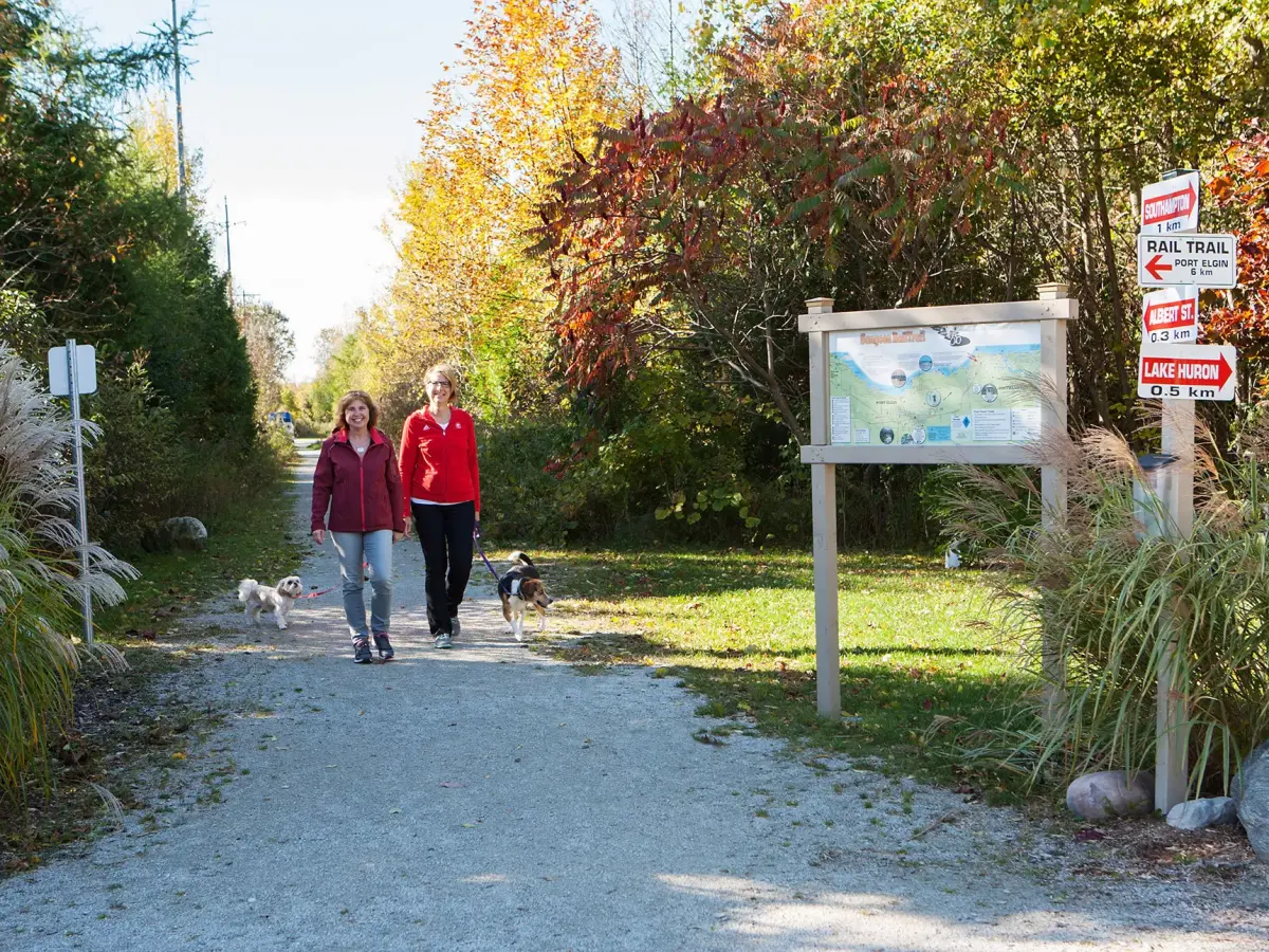 Saugeen Rail Trail - Connecting Port Elgin to Southampton